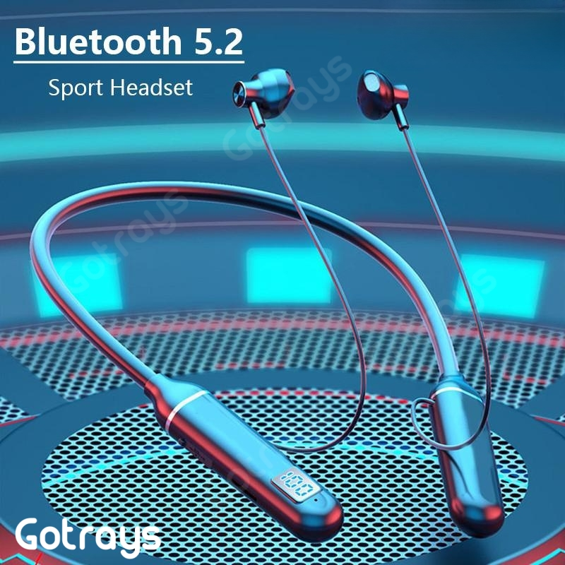 Jual Gotrays Leher Gantung Headset Bluetooth Headphone Gerakan Mode ...