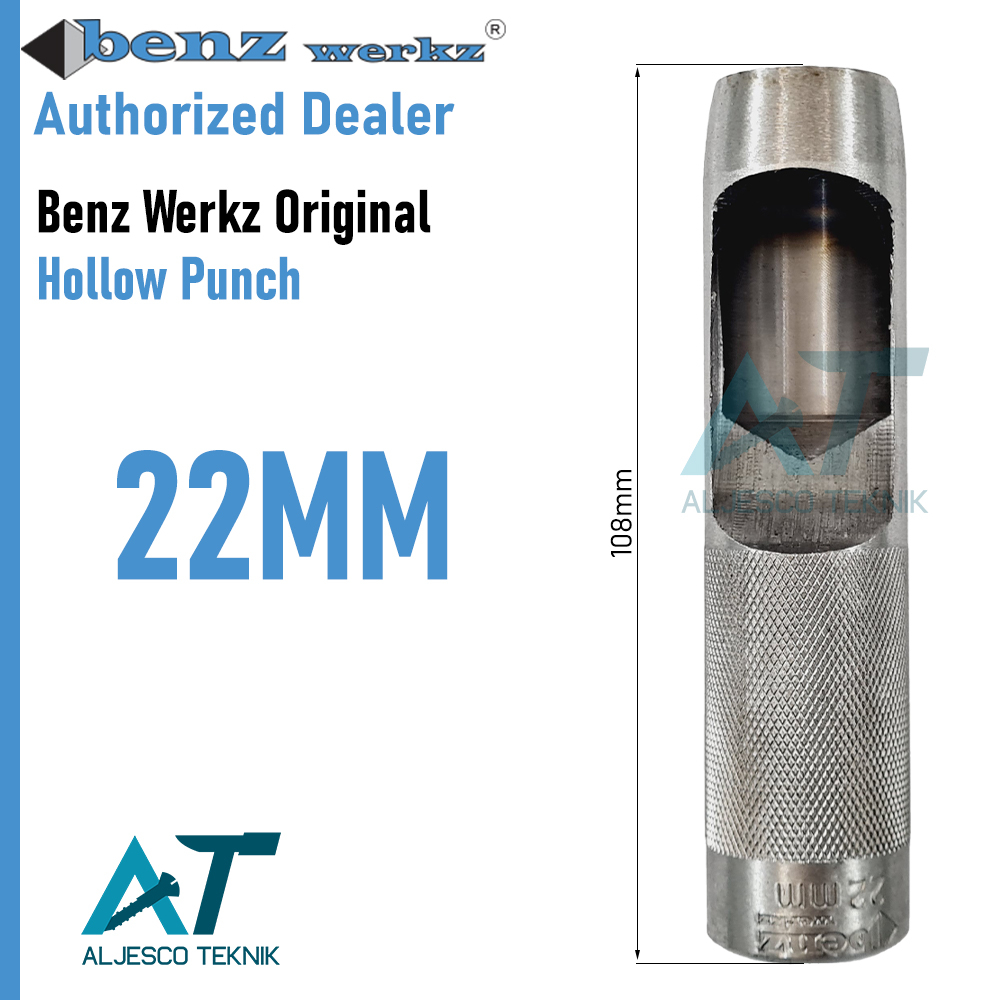 Jual BENZ PLONG 22MM - HOLLOW PUNCH - PEMBUAT LUBANG - PEMBOLONG KARDUS ...