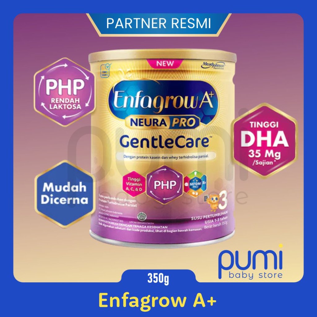 Jual Enfagrow A+ 3 Gentle Care 800gr Susu Bubuk Formula Anak 1 - 3 ...