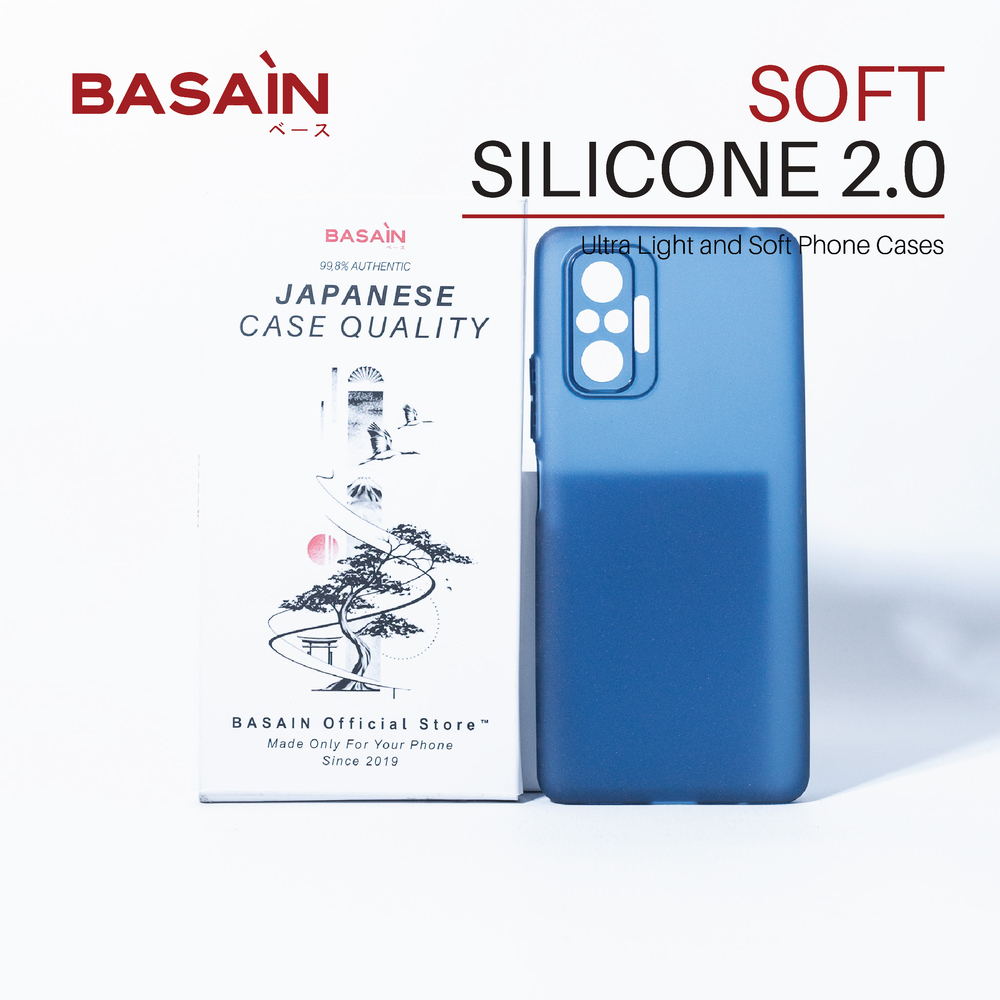 Jual BASAIN Casing Xiaomi Redmi NOTE 10 | Pro Soft Silicone 2.0 Case ...