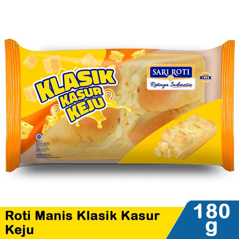 Jual SARI ROTI KLASIK KASUR/SISIR ALL VARIAN 180 GR TERMURAH | Shopee ...