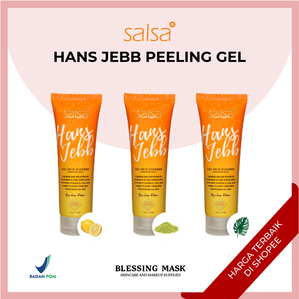 Jual Salsa Hans Jebb Peeling Gel - Kemasan Lama 110gr | Kemasan Baru ...