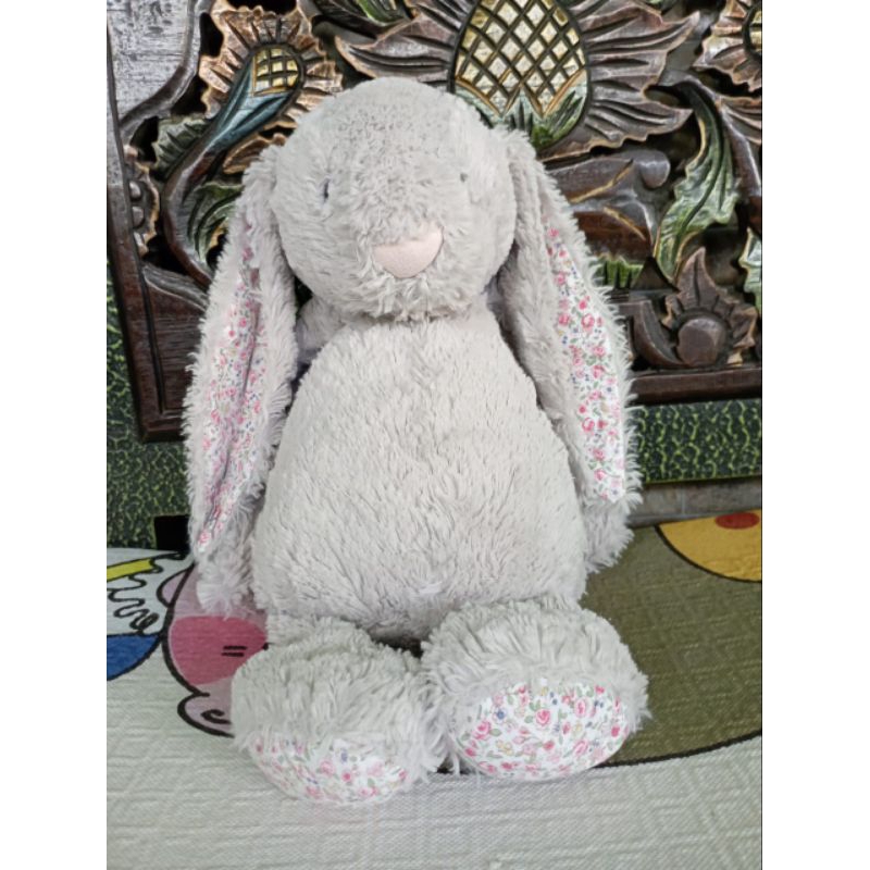Jual Jellycat Gray Bunny (M) | Shopee Indonesia