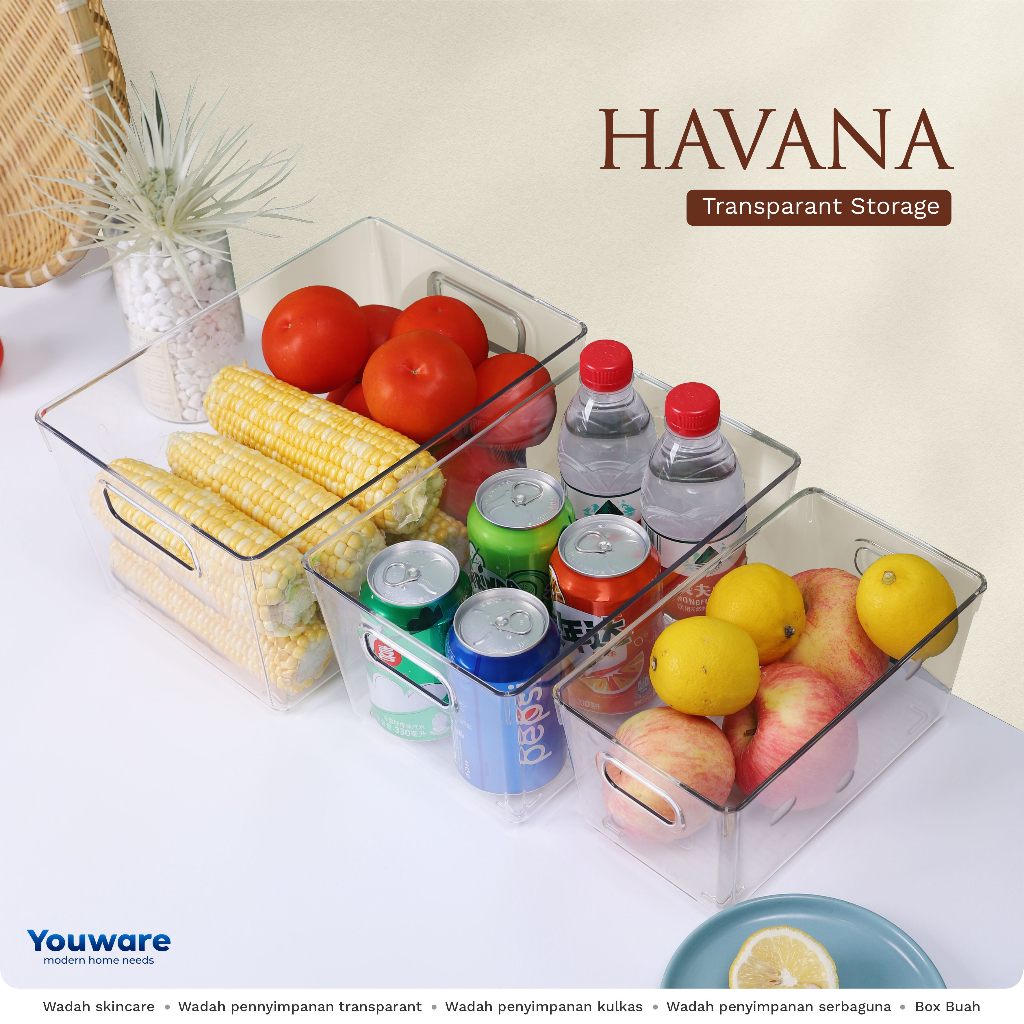 Jual Youware - Havana Box Akrilik / Penyimpanan serbaguna / Wadah Makan ... Jual Youware - Havana Box Akrilik / Penyimpanan serbaguna / Wadah Makan ...