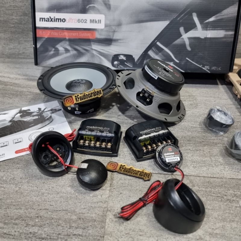 Jual Speaker morel maximo ultra 602 MKII 2 way original england ...
