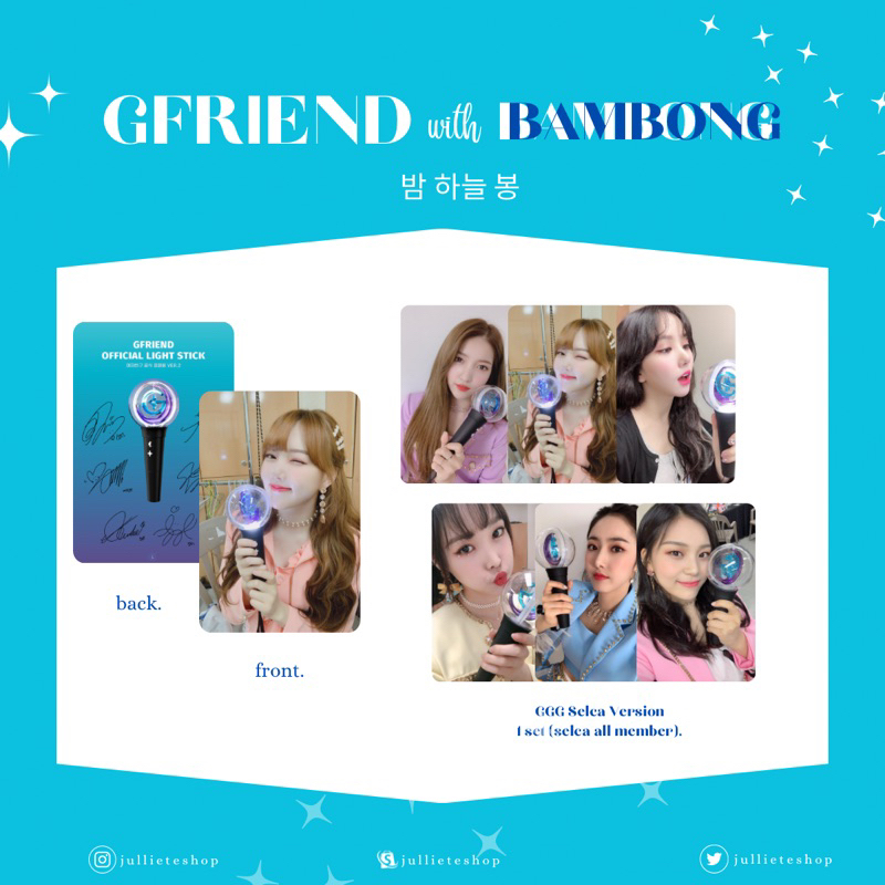 Jual [READY STOCK] GFRIEND selca with BAMBONG Photocard (GGG Ver ...
