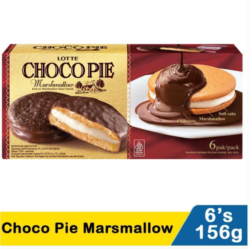 Jual choco pie, chocopie isi 6pc, biskuit ,snack | Shopee Indonesia