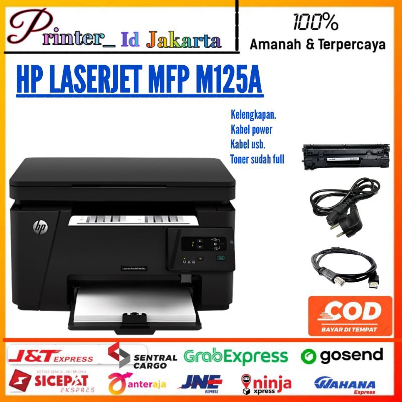Jual Fotocopy Hp LaserJet MFP M125a | Laserjet Monochrome | Shopee ...