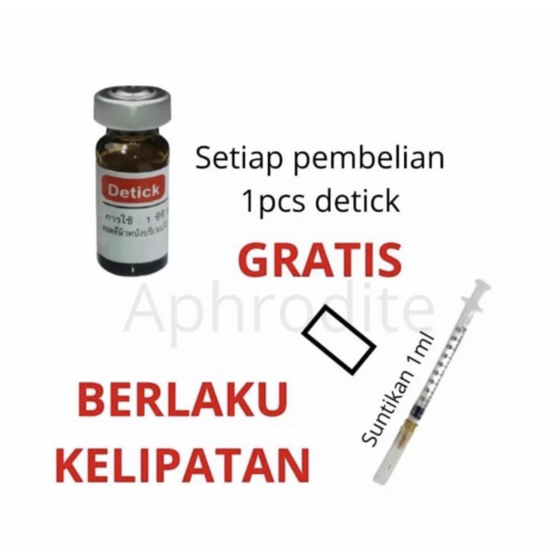 Jual Obat Kutu DETICK 3 ml (20-40) kucing anjing kelinci 3ml | Shopee Indonesia