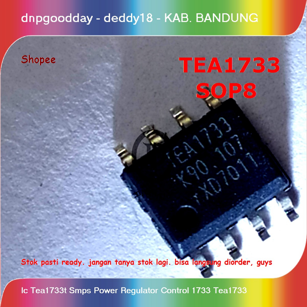 Jual Ic Tea1733t Smps Power Regulator Control 1733 Tea1733 | Shopee ...