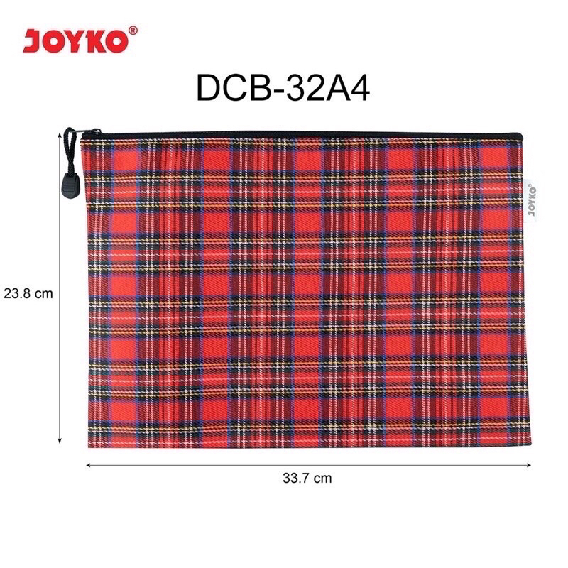 Jual 12 Pcs!! DOMPET PENSIL DOCUMENT BAG JOYKO DCB-32 A4 | Shopee Indonesia