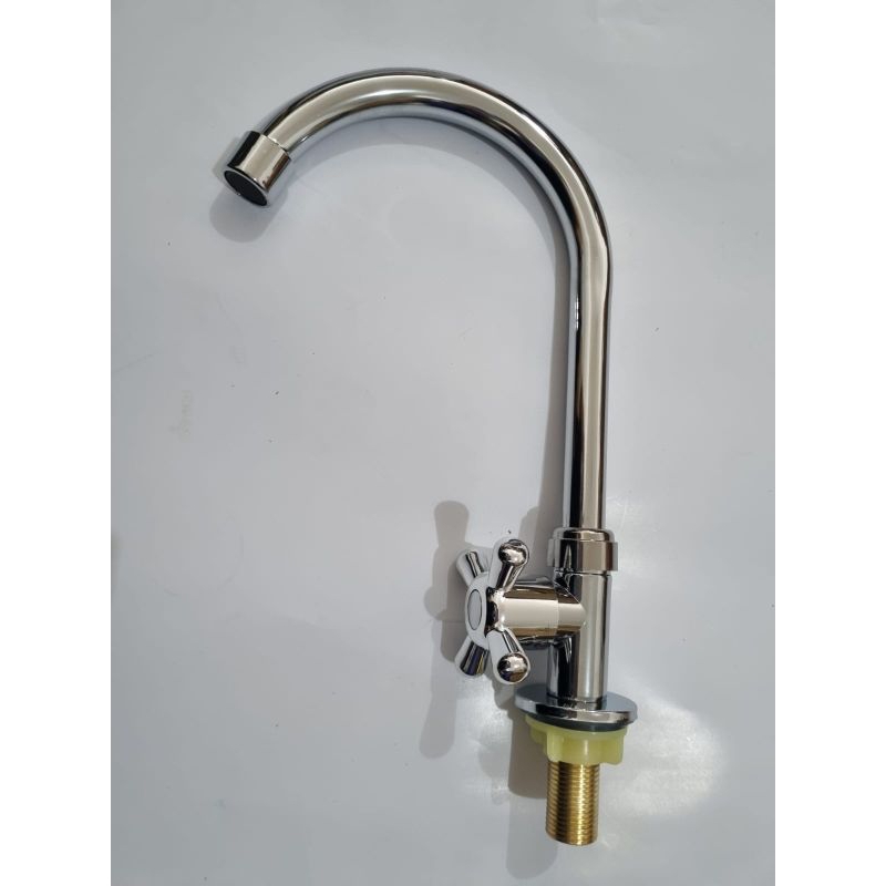 Jual Kran sink meja kuningan model baling / Keran sink pipa kuningan ...