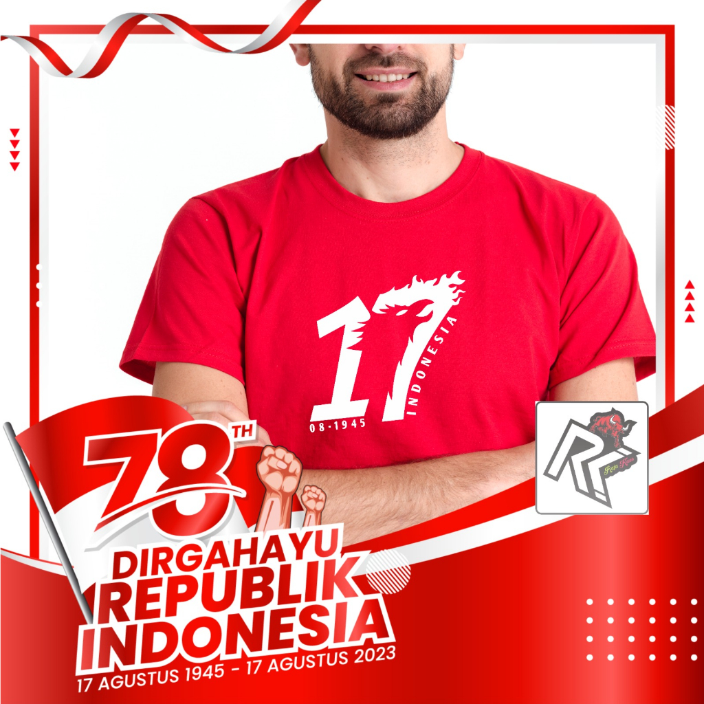 Jual RAJAKAOS.ID/KAOS MERDEKA /KAOS INDONESIA / KAOS HUT RI 78 /KAOS KEMERDEKAAN/KAOS 17 AGUSTUS ...
