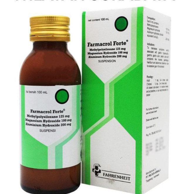 Jual Farmacrol Forte Sirup 100ml Fahrenheit - Obat Maag / Obat Asam ...