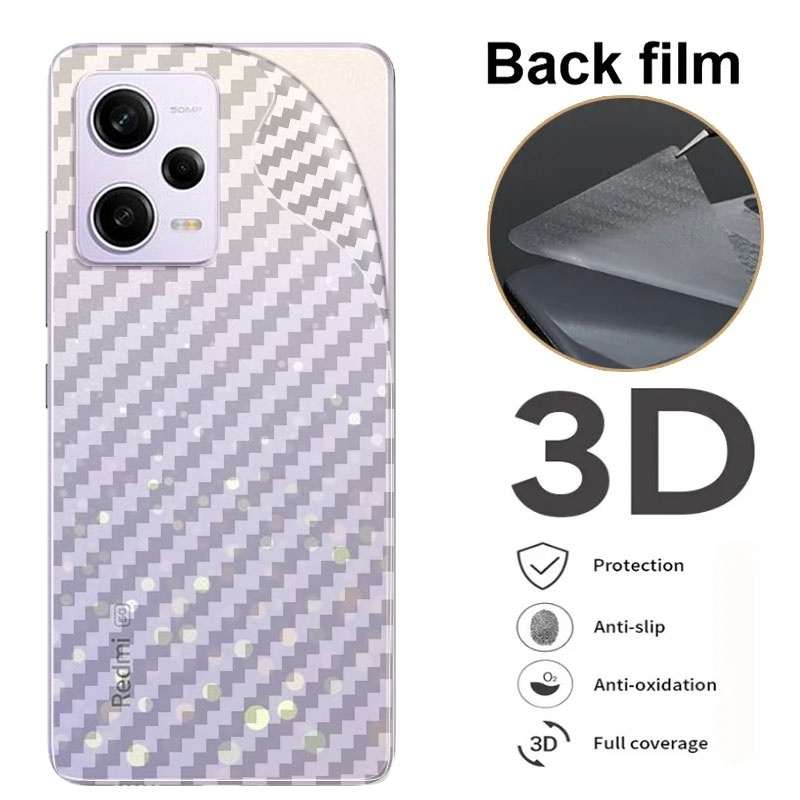 Jual Garskin Carbon Xiaomi Redmi Note 12 PRO 5G Skin Back Anti Gores ...