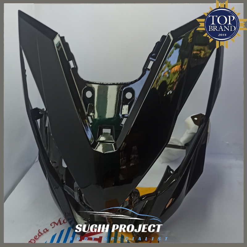 Jual PROMO Tameng Panel Body Bodi Depan Beat ESP Eco Street Merah Putih ...