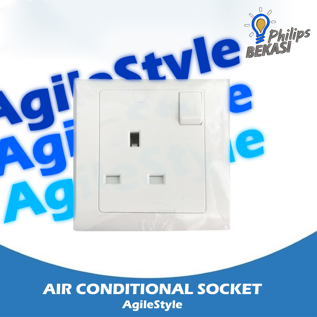 Jual Philips AgileStyle AIR CONDITION SOCKET Stop Kontak AC Philips ...