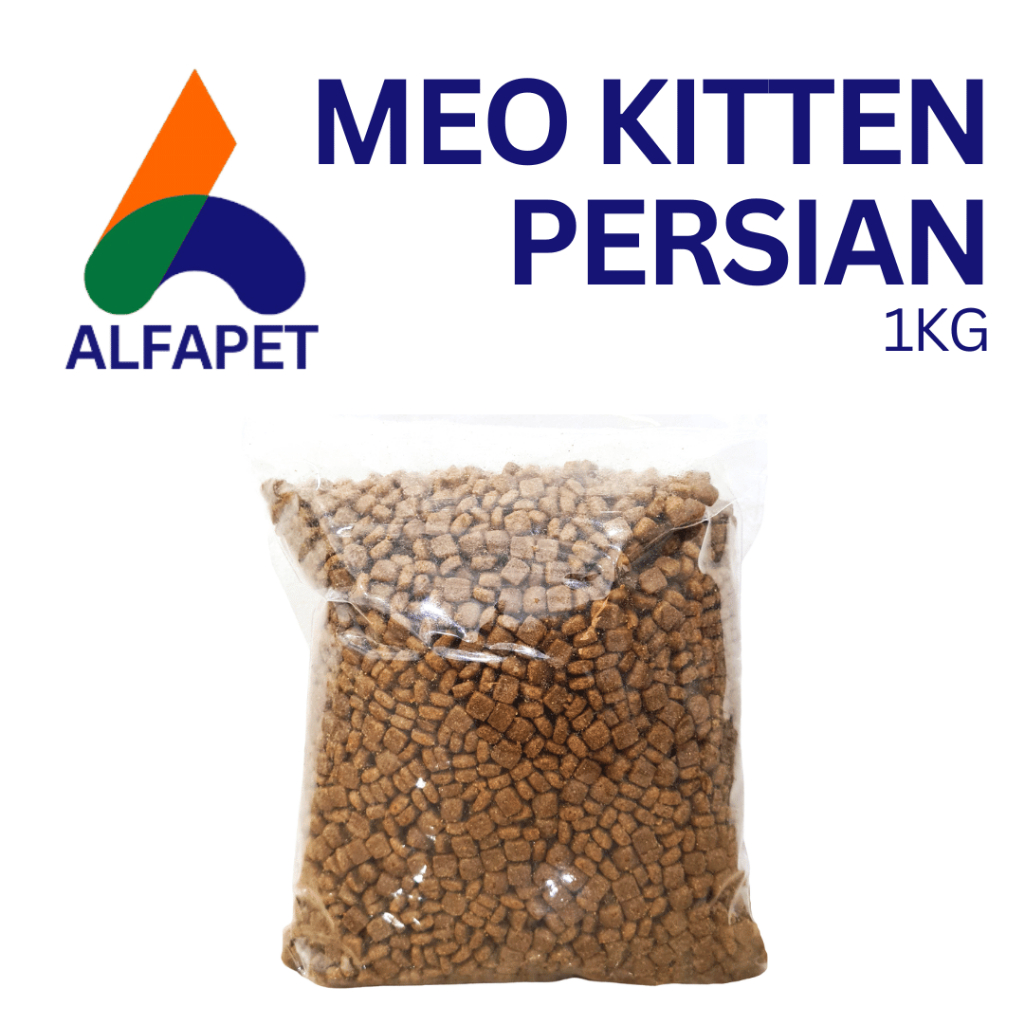 Jual Meo KITTEN PERSIAN 1kg makanan kering anak kucing persia me-o ...