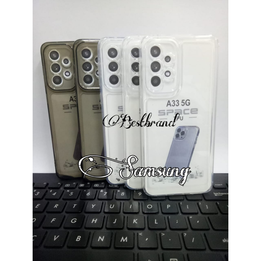 Jual soft case TPU silikon Kesing Bening SPACE ALL TIpe Samsung M53 5G/M23 5G/A34 5G/A04E/A54 5G ...