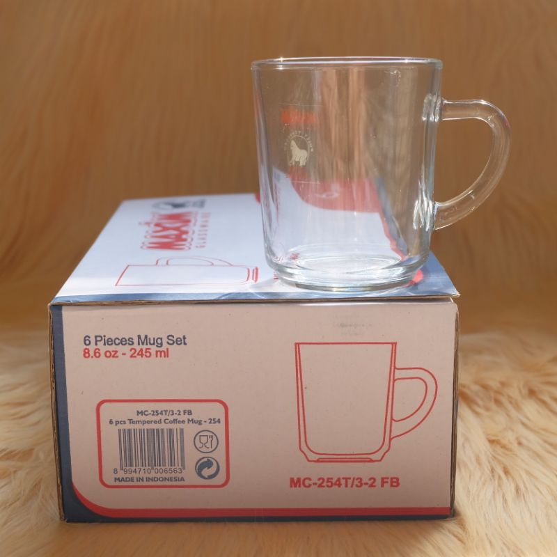 Jual GELAS MC-254T MAXIM - MC-254T @6pcs | Shopee Indonesia