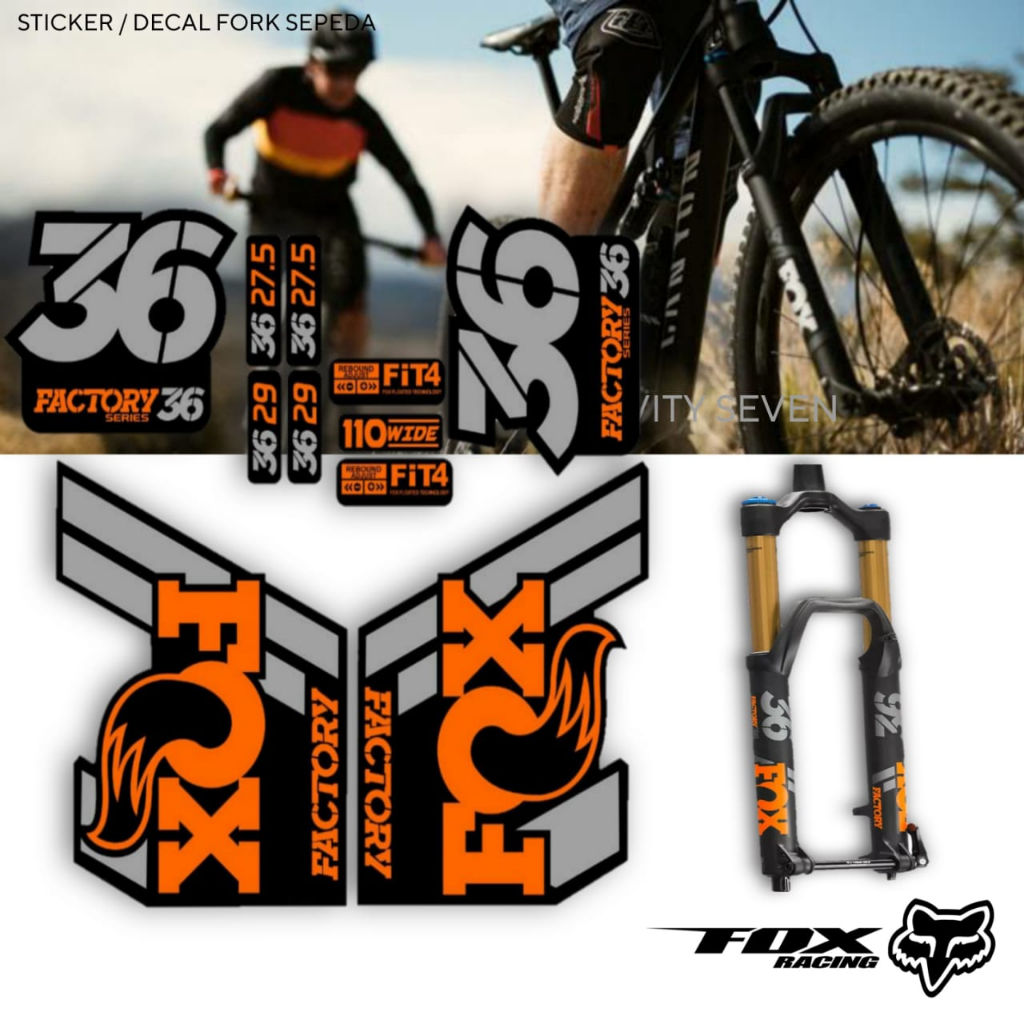 Jual Sticker Fork Sepeda MTB - Sticker shockbreaker sepeda - Sticker ...