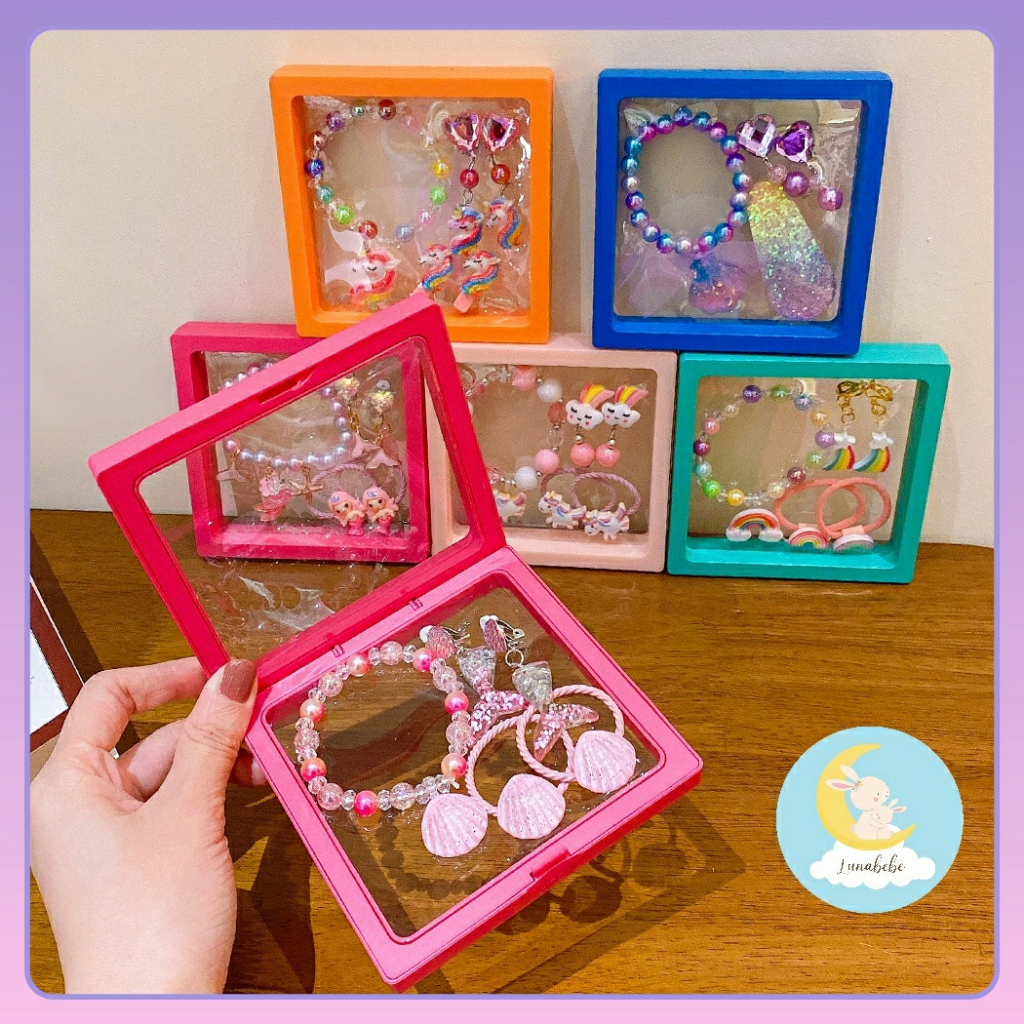 Jual Kalung Gelang Anting Set Anak Aksesoris Perhiasan Set Anak ...