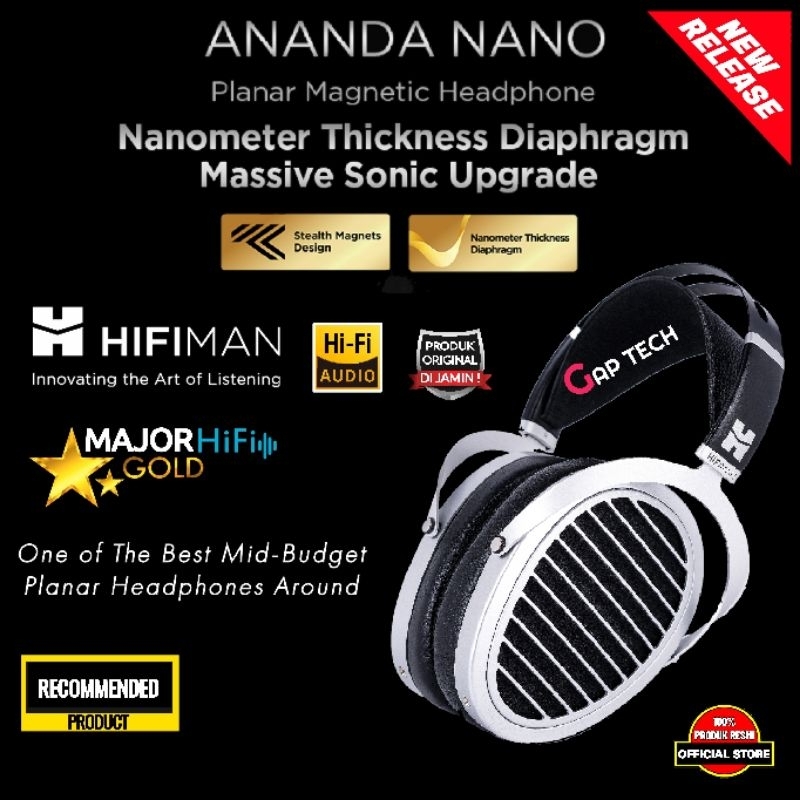 Jual Hifiman ANANDA NANO Hi-Fi Planar Magnetic Open Back Headphone ...