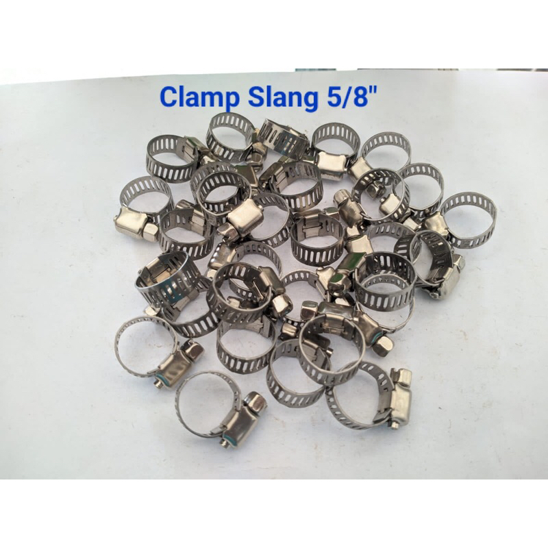 Jual clamp selang 5/8 taiwan | Shopee Indonesia