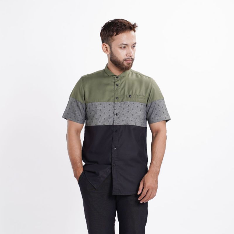 Jual Koko Modern Human kemeja koko fadkhera | Shopee Indonesia