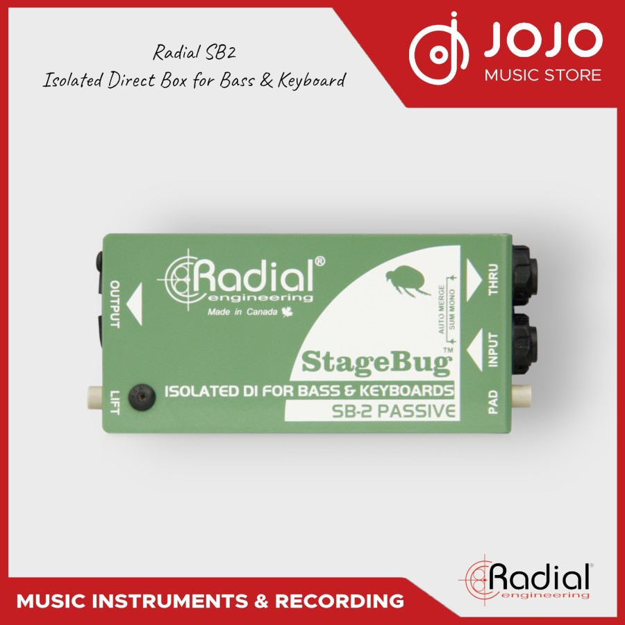 Jual Radial StageBug SB2 SB-2 Passive Direct Box | Shopee Indonesia