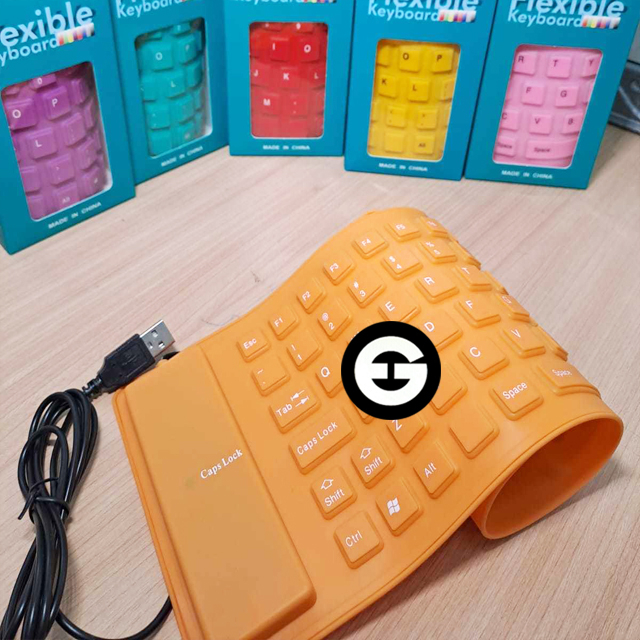 Jual WA USB Keyboard Fleksibel Waterproff Keyboard Flexible USB Laptop ...
