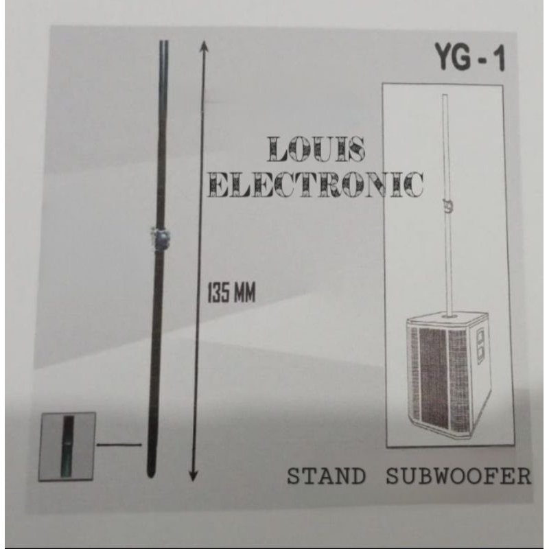 Jual Stand Subwoofer Tiang Subwoofer Stand Satelit ( 1 Pcs ) | Shopee ...