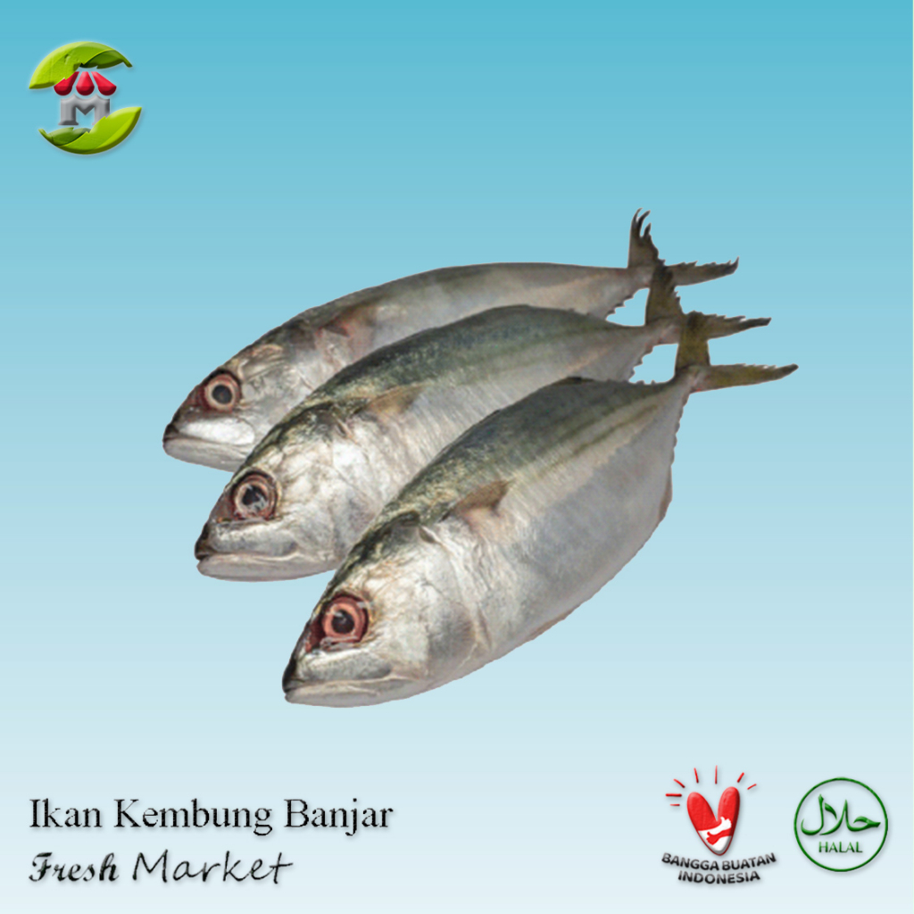 Jual [BOGOR] Ikan Kembung Banjar Pack 900gr - 1kg | Shopee Indonesia