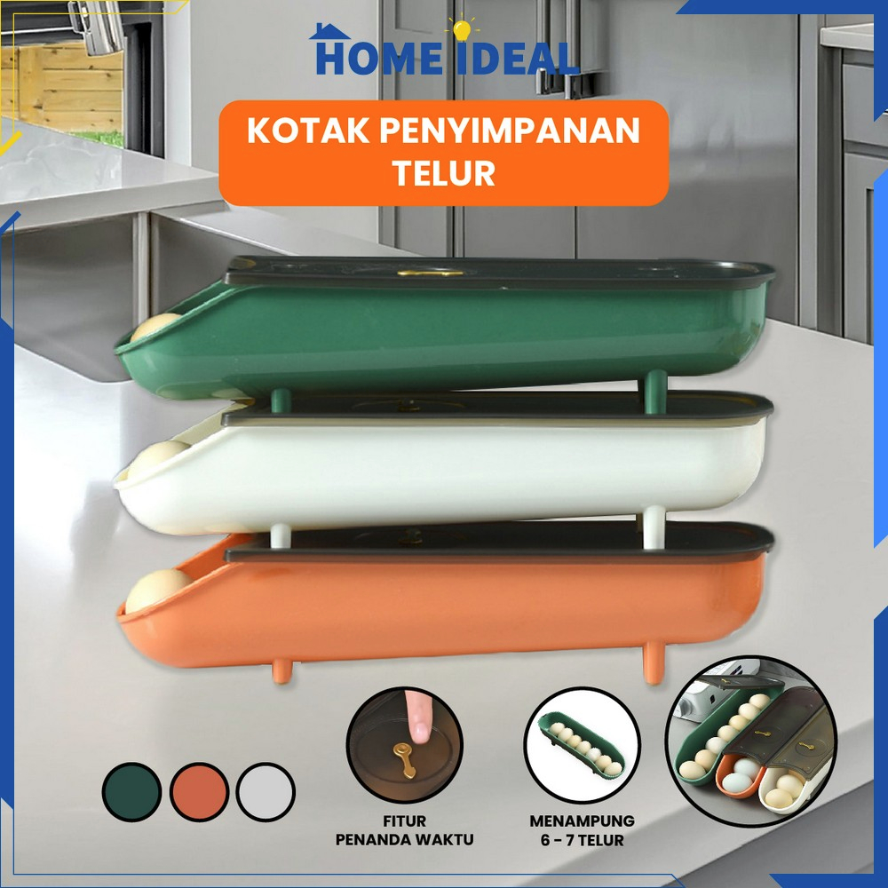 Jual Tempat Telur Ayam Estetik Multifungsi Rak Telur / Kotak ...