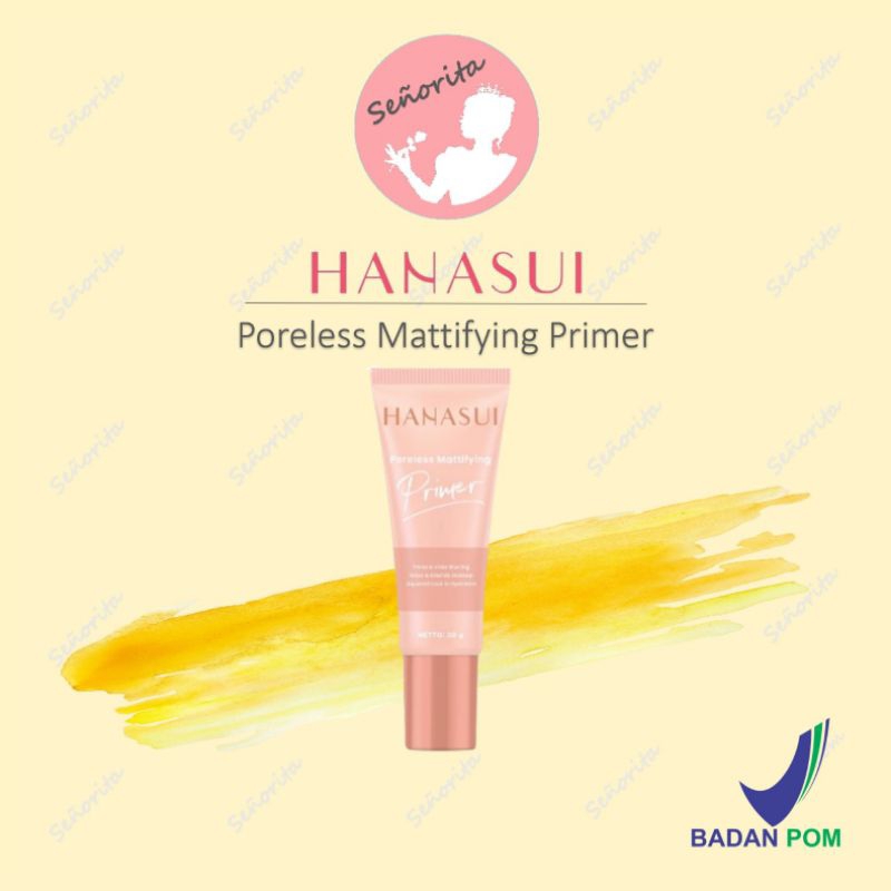 Jual HANASUI Poreless Mattifying Primer 20gr | Shopee Indonesia
