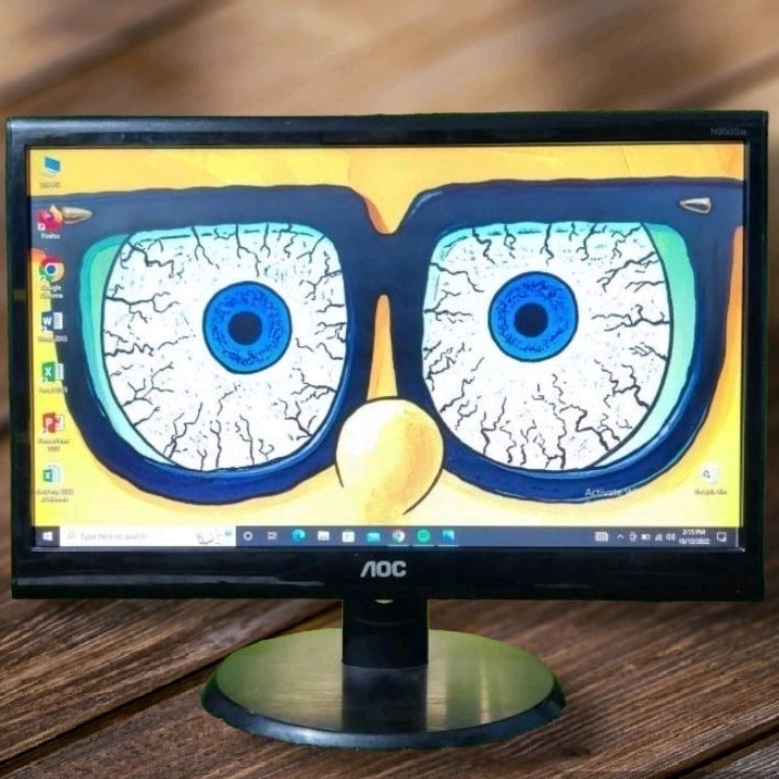 Jual MONITOR LCD AOC 19 INCH WIDESCREEN MURAH BANGET | Shopee Indonesia