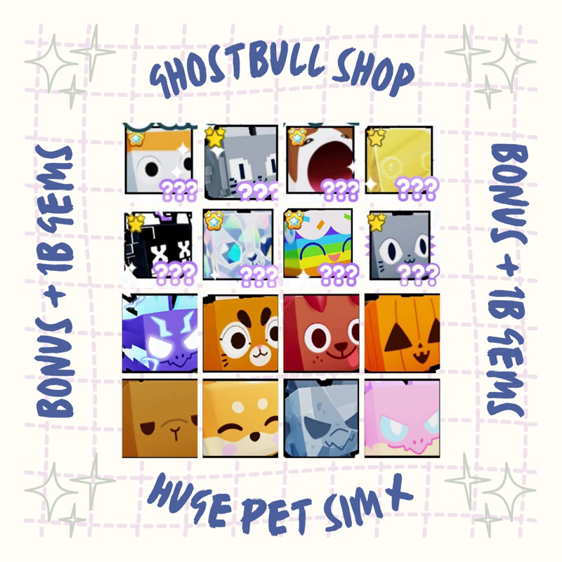 Jual Antivirus psx dan ps99 exclusive pet huge pet simulator x bonus 1b ...