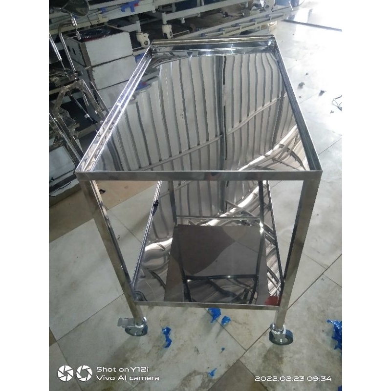 Jual Trolley Food Transfer / Food Trolley Terbuka / Food Trolley ...