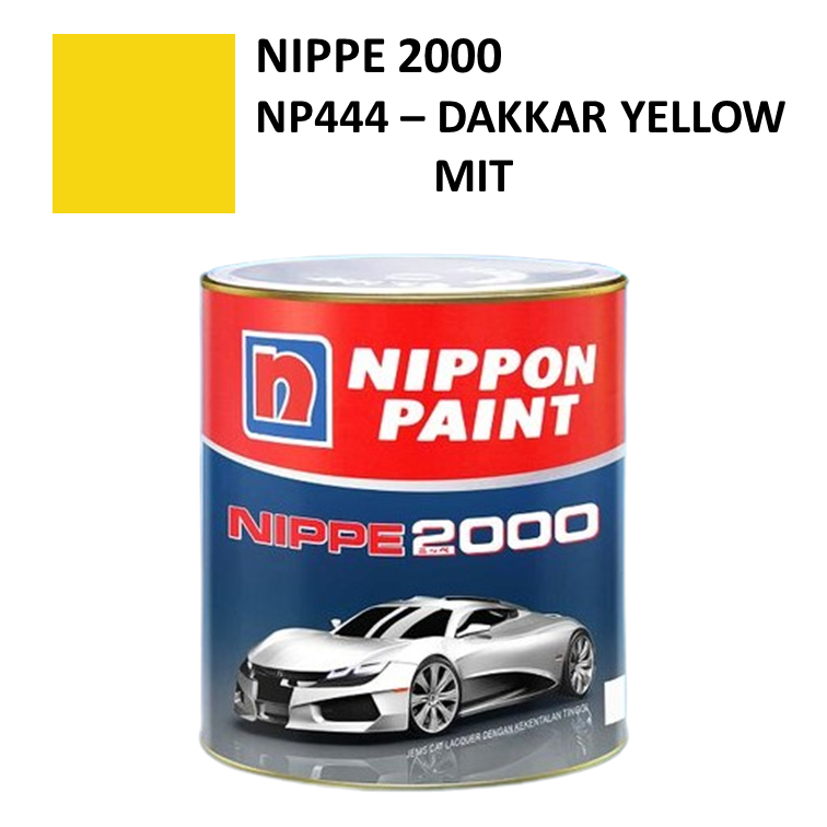 Jual Nippon Paint - Cat Duco NC Nippe 2000 - Kode NP444 (Dakkar Yellow ...