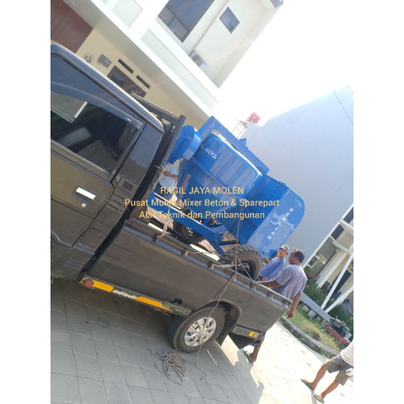 Jual mesin molen cor beton semen yanmar TF 65 r produk ragil jaya molen ...