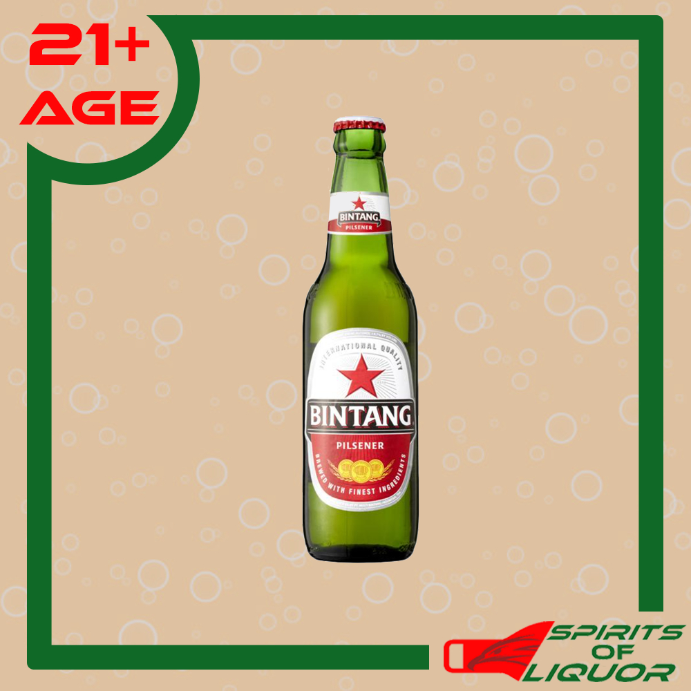 Jual Bir Bintang Pint 330ml (1 dus isi 24 botol) | Shopee Indonesia
