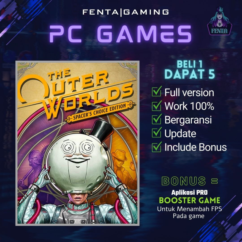 Jual THE OUTER WORLDS SPACERS CHOICE EDITION - GAME PC - GAME LAPTOP ...