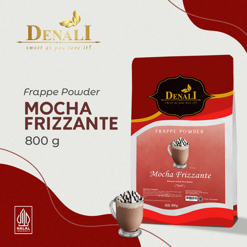 Jual Denali Frappe Powder - Mocha Frizzante | Shopee Indonesia