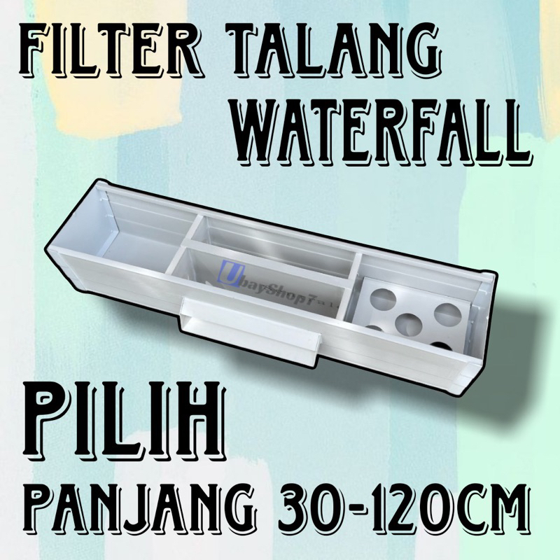 Jual FILTER TALANG WATERFALL KOLAM 30-100 CM | Shopee Indonesia