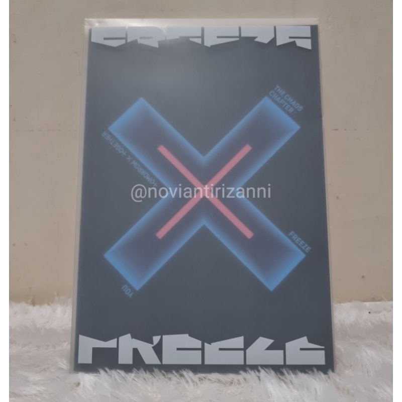 Jual Only Album - TXT The Chaos Chapter : FREEZE (YOU ver) | Shopee ...