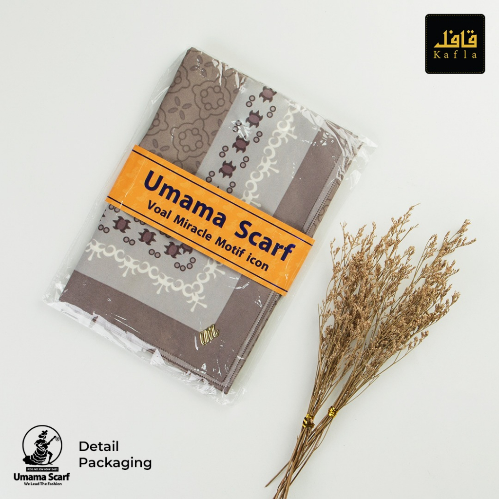 Jual Hijab Voal Miracle Motif LC Metal Logo Umama Scarf | Shopee Indonesia
