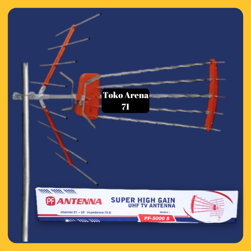 Jual ANTENA TV DIGITAL PF 5000 S / PF GOCENG ANTENNA LUAR / ANTEN PF ...