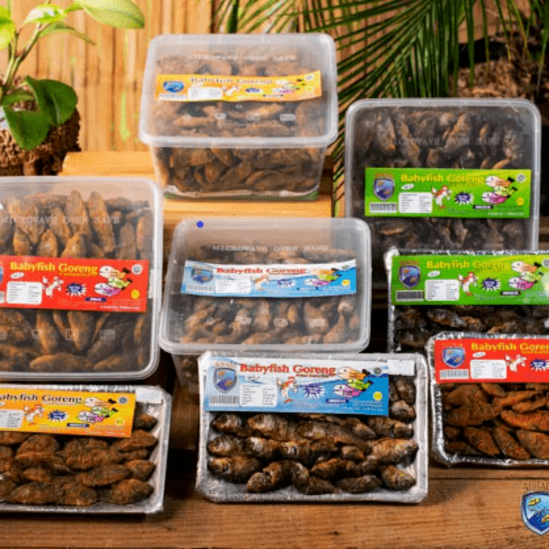 Jual Baby Fish Crispy | Baby Fish Ikan nila & Mas Original Crispy Enak ...