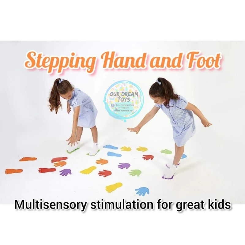 Jual Stepping Hand and Foot / Multisensory Toys / Mainan Terapi Sensori ...