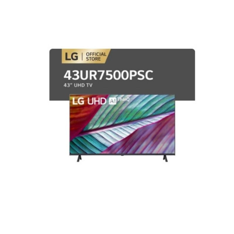 Jual LG 43UR7500PSC 43UQ7500PSF LED TV SMART TV 43 INCH 4K UHD 43UQ7500 43UR7500 43UR | Shopee ...